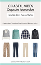 The Coastal Vibes Capsule Wardrobe - Winter 2023 Collection ...