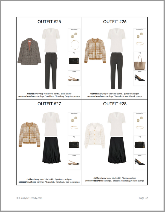 The Workwear Capsule Wardrobe - Fall 2023 Collection – ClassyYetTrendy
