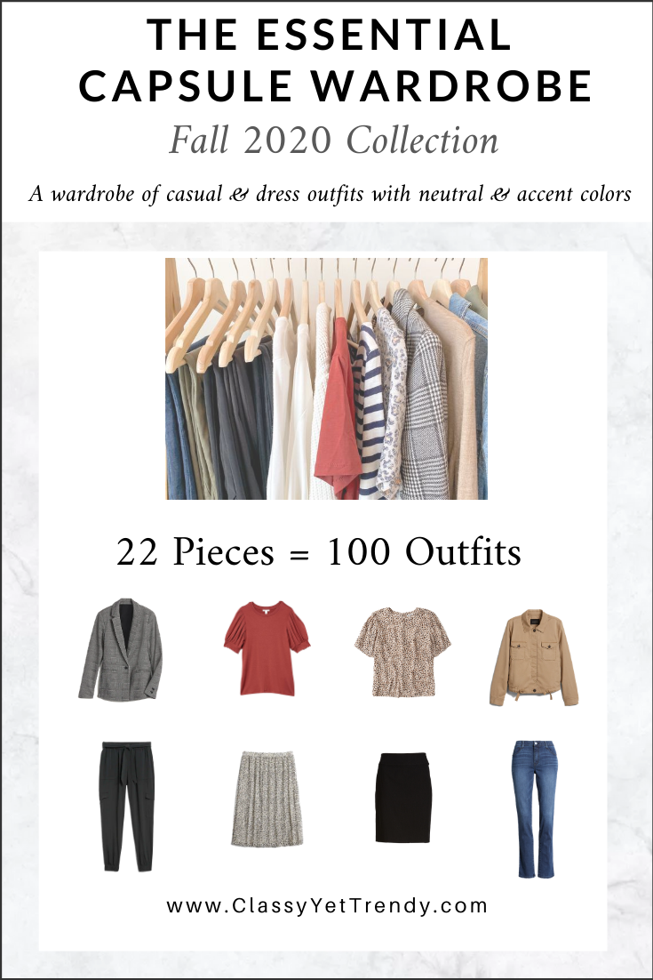 The Essential Capsule Wardrobe – Fall 2020 Collection – ClassyYetTrendy