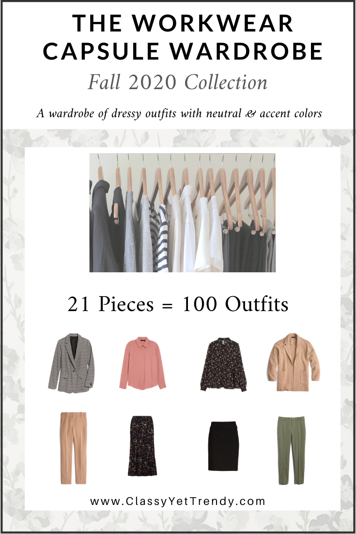 The Workwear Capsule Wardrobe - Fall 2020 Collection – ClassyYetTrendy